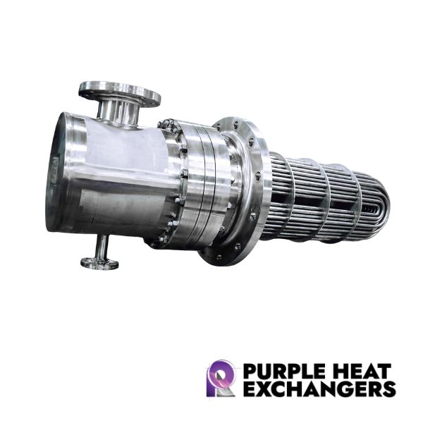 Bayonet Immersion Heaters | Purple Heat Exchangers